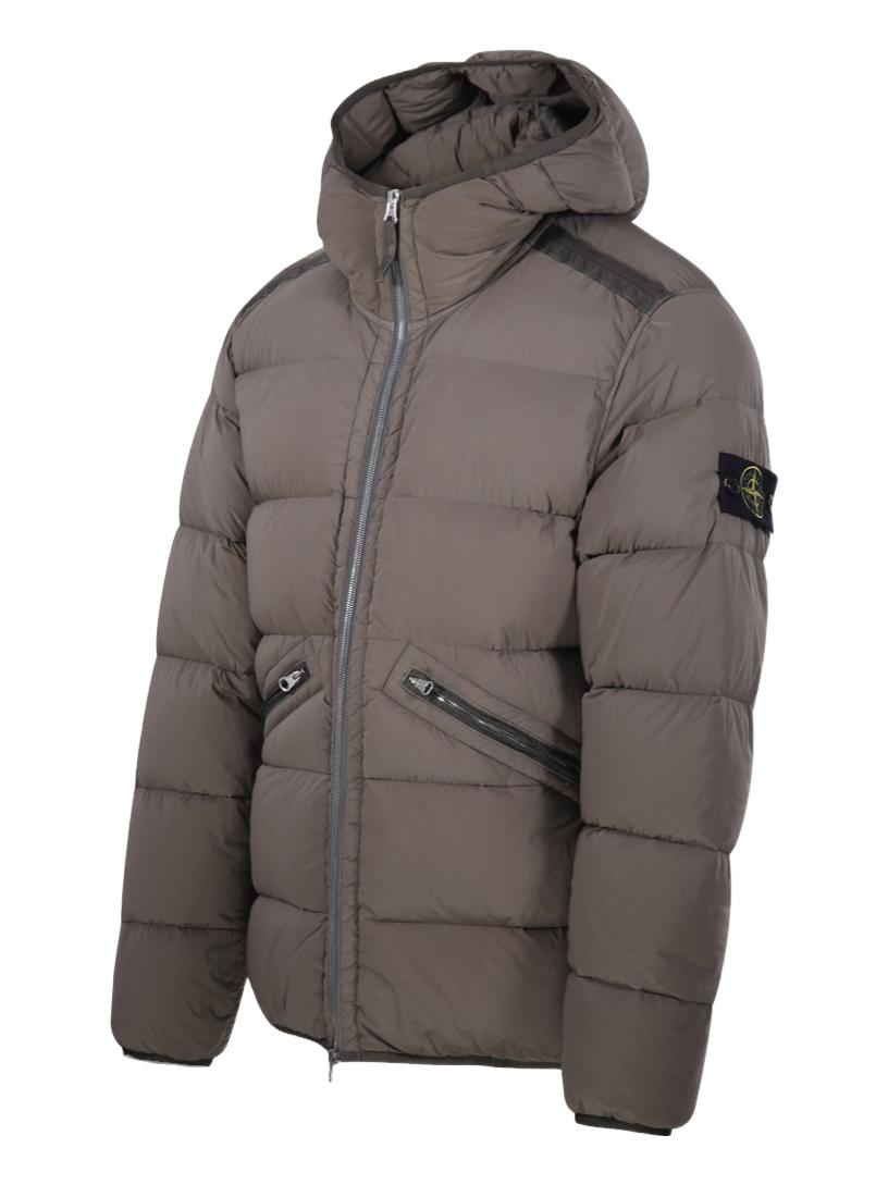 STONE ISLAND Stone Island Padded Hooded Zip-Up Puffer Jacket
